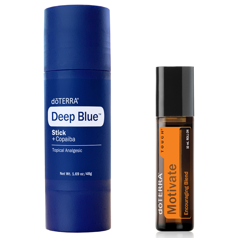 Deep Blue™ Stick & dōTERRA Motivate® Touch | 1000 Remedies